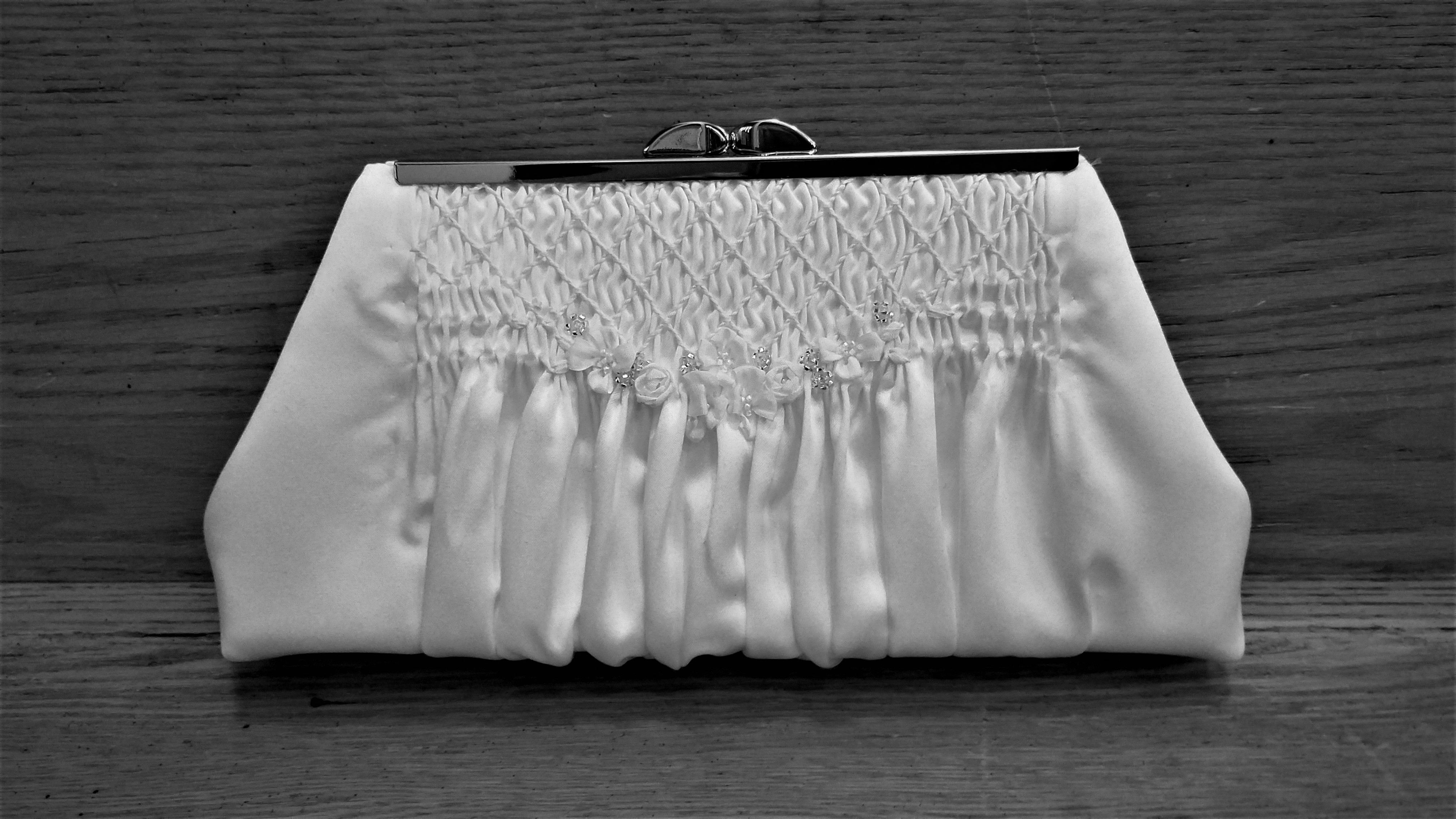 Smocked Bridal Purse- Construction and Attaching the Frame – Little ...